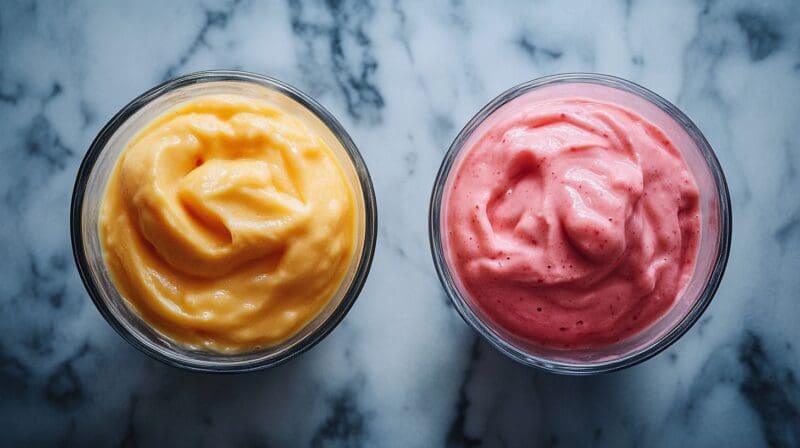 How to Make the Perfect Sunrise Sunset Tropical Smoothie - Kelly Toups